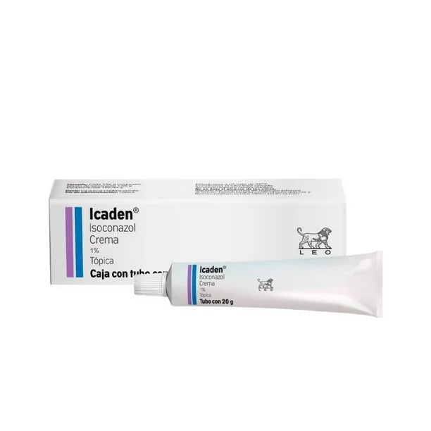 ICADEN Crema 20g Isoconazol 1% - Tratamiento antimicótico eficaz ...