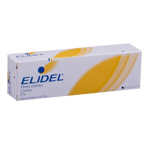 ELIDEL Crema 1% Pimecrolimus 15gr - Tratamiento para Dermatitis Atópica ...